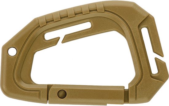 RAMBUX® M-Tac - Karabijnhaak - Beige - Geschikt voor Molle Systeem ...