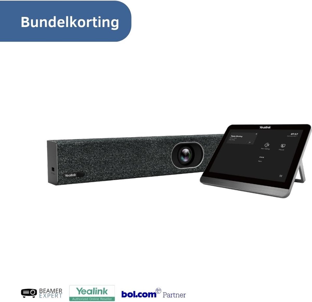 Yealink MeetingBar A20 + CTP18 Touch Panel | All-In-One Videoconference ...