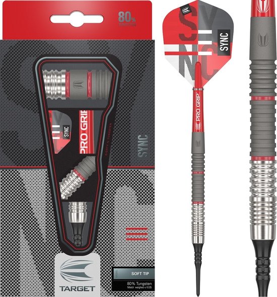 Target Sync 11 80% Soft Tip - Dartpijlen - 19 Gram | bol