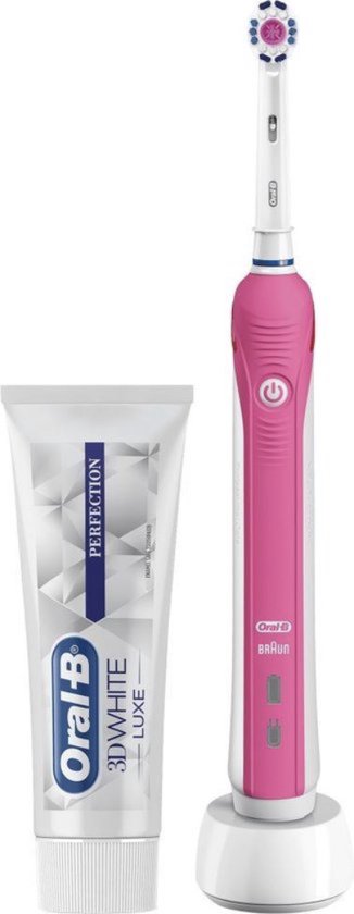 Oral-B PRO780 Elektrische Tandenborstel Roze/Wit | bol.com