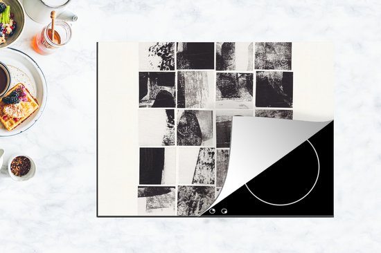 Mozaïek - Abstract - Zwart - Wit | bol.com