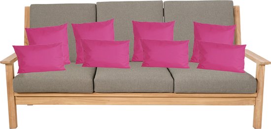 Anna Collection Bank/tuin kussens set - binnen/buiten - 8x stuks ...