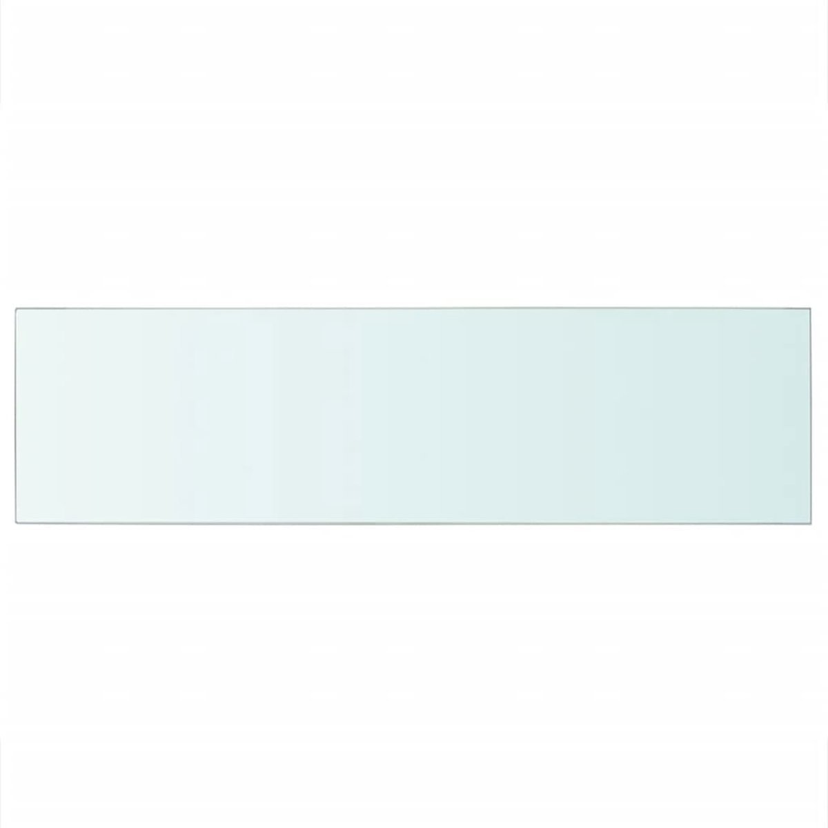 Furniture Limited - Wandschap transparant 90x25 cm glas | bol.com