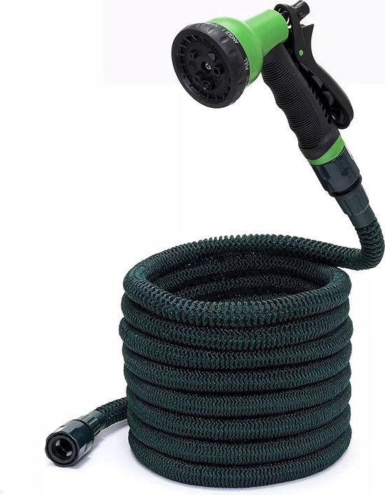 Igoods Rekbare Tuinslang 30 Meter - Tuinsproeier - Spuitpistool ...