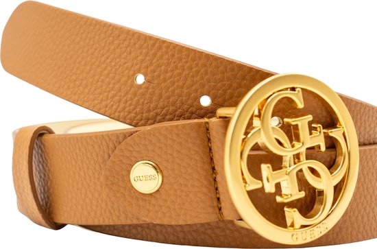 Guess Becci Adjustable Belt Dames Riem - Cognac - Maat L | bol