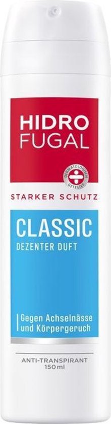Hidrofugal Deodorant Classic Antiperspirant For Strong Protection ...