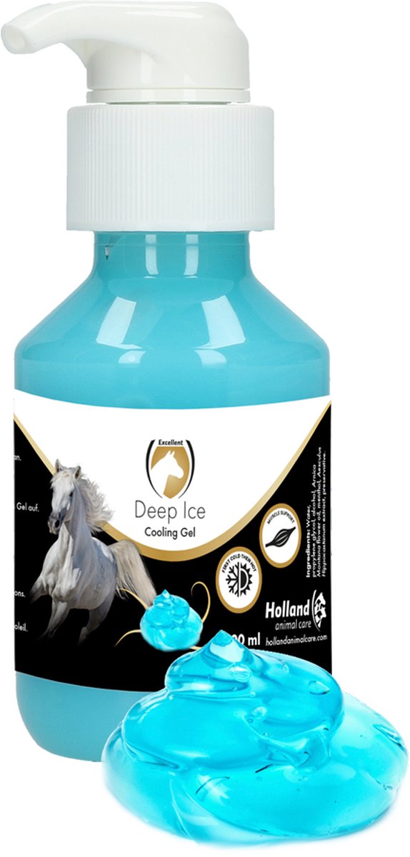 Excellent Deep Ice Gel 50ml met pompje voor paard en mens - Deep ice ...