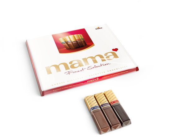 Merci "Mama" - Finest Selection - Merci chocolade met boodschap: "Mama ...