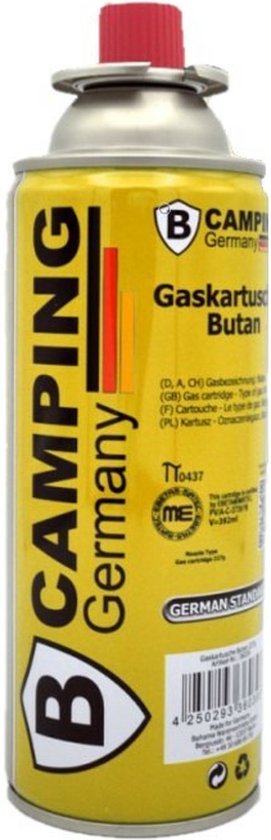 Recharge de cartouches de gaz butane - 5x - 227 grammes - pour réchaud ...