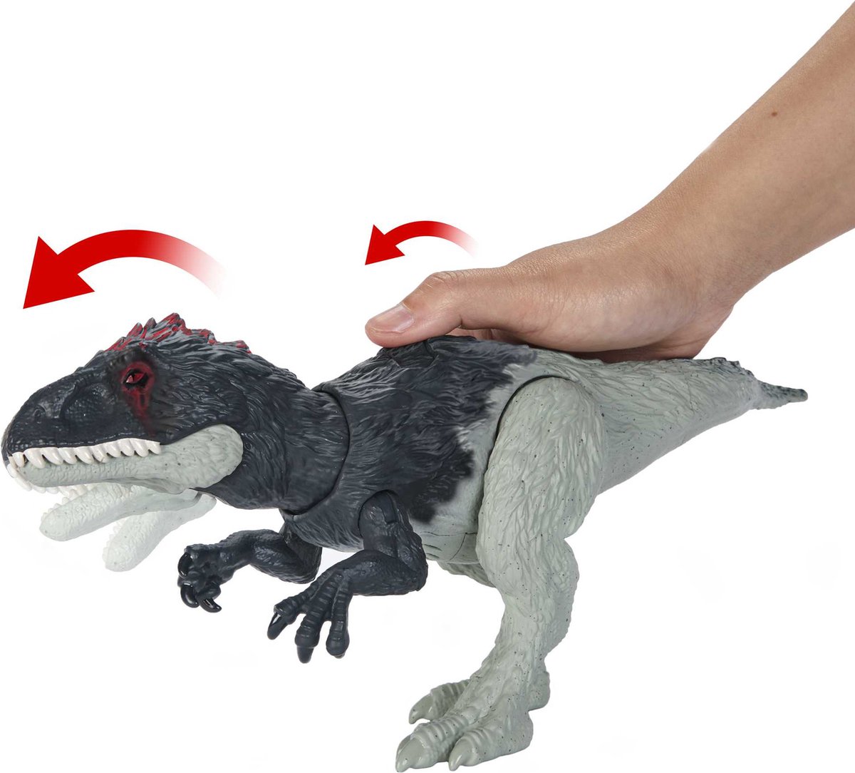 Jurassic World Dominion Dino Trackers Wild Brullende Eocarcharia ...