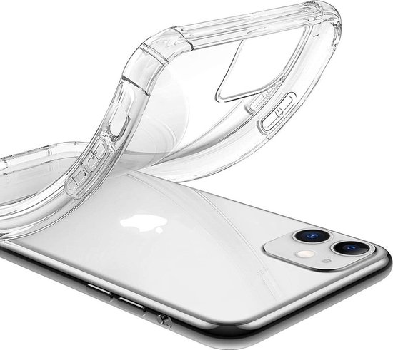 Apple iPhone 11 Soft Siliconen Hoesje - Wit | bol.com