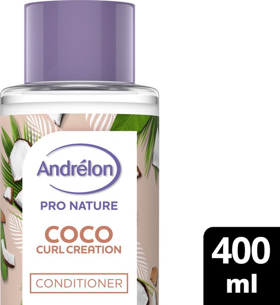 Andrélon Pro Nature Coco Curl Creation Haarconditioner 400 ml | bol