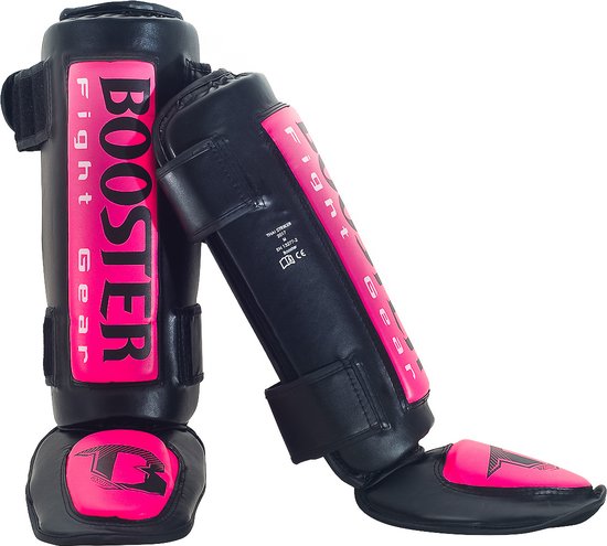 Booster Fight Gear - scheenbeschermers - Thai Striker - skintex - Roze ...