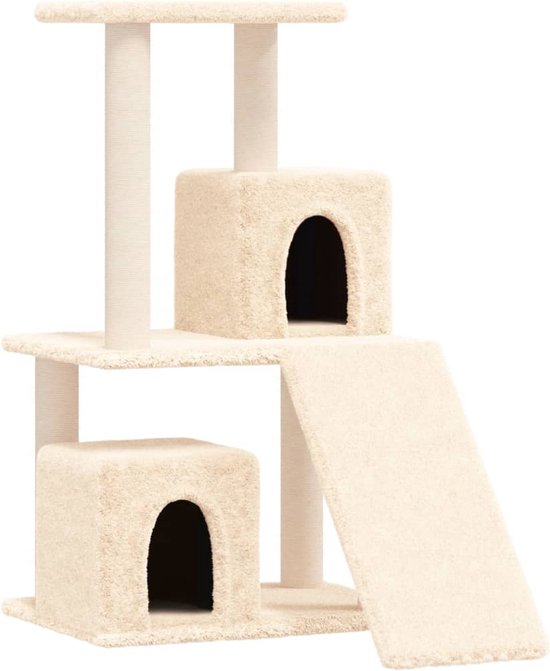 vidaXL - Kattenmeubel - met - sisal - krabpalen - 82 - cm ...