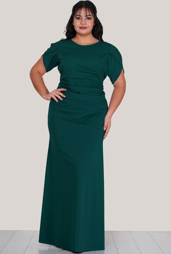 PATIRTI- Robe de soirée Groot grande taille verte | bol.com
