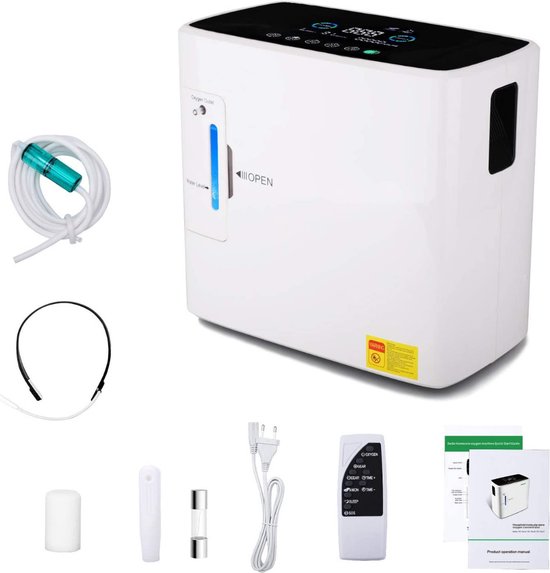 Concentrateur d'oxygène Onirique - 90% haute pureté 1-8 L/min ...