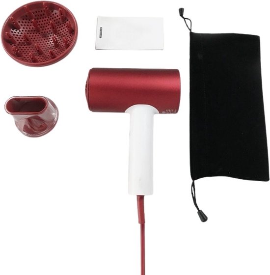 Fohn met diffuser - Inklapbaar - Rood | bol.com