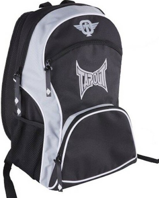 TapouT Nylon Rugzak Backpack Zwart Grijs | bol