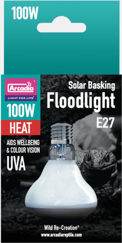 Arcadia Solar Basking Floodlight 100 Watt | bol.com
