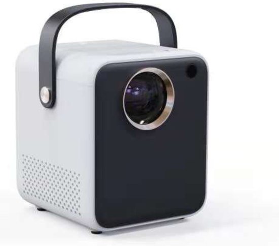 Draagbare Mini Beamer Wit – Full HD Streamen met IOS & Android via WIFI ...