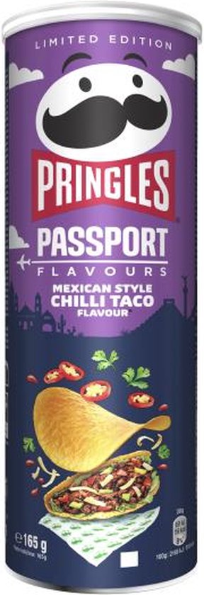Pringles Mexican Chilli Taco 185 Gram | bol.com