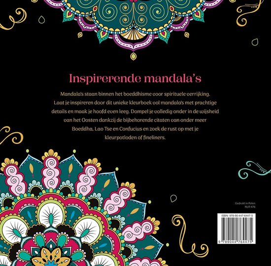 Mandala - Kleuren voor volwassenen | 9789044764475 | Boeken | bol