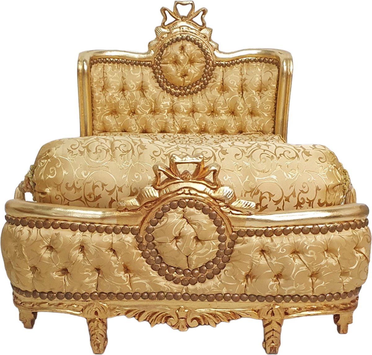 Barok honden bed Exclusief goud-goud | bol