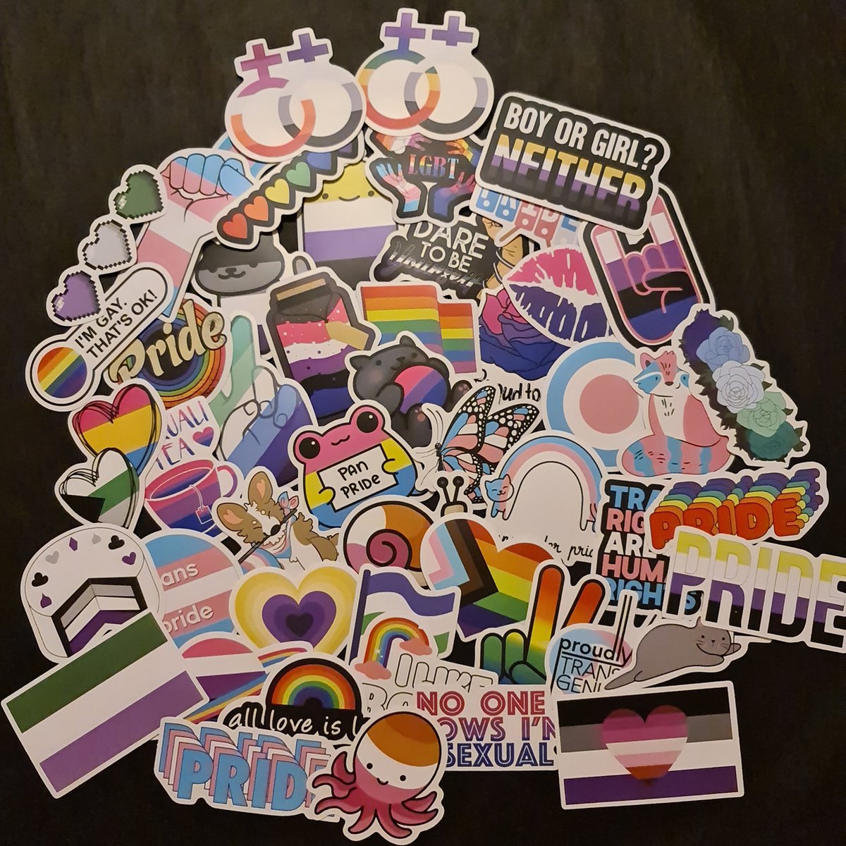 LGBTQ - Stickers LGBT (LGBTQIA+, pride, love, LHBTI+, LHBTIQA+, gay ...