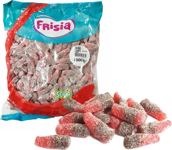 Frisia Cherry-Colaflesjes - 3 kilo (2 x 1,5 kilo) | bol