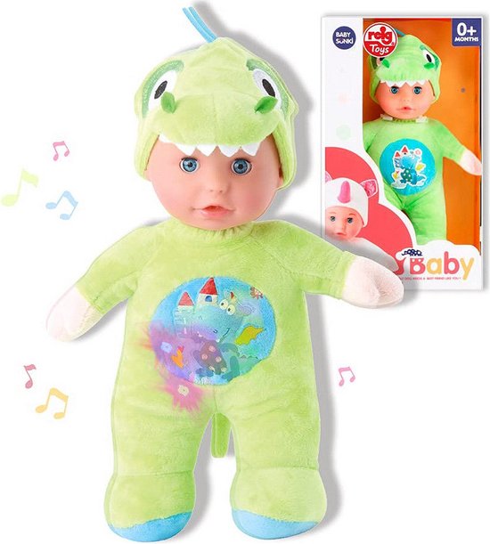 Pop Reig Groen Dinosaurus Knuffel (30 cm) | bol.com