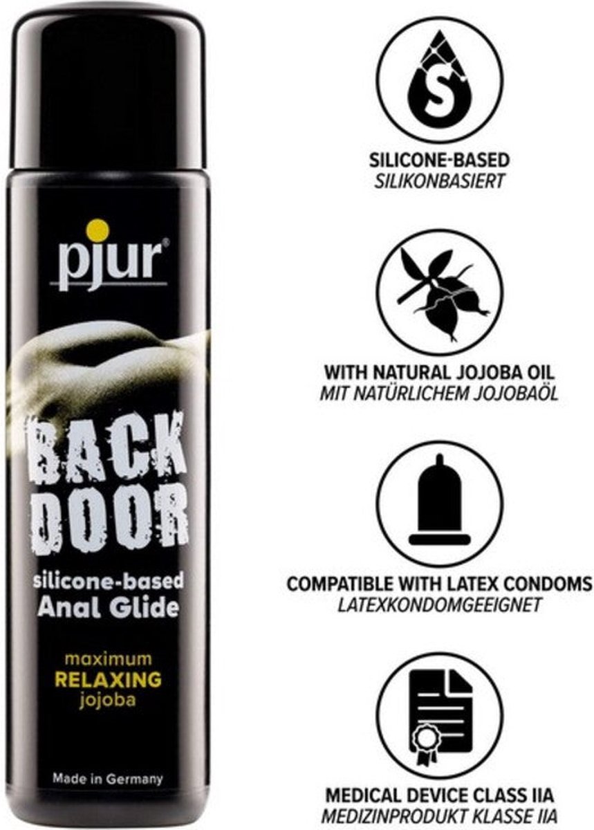 Pjur Back Door Glide - Anaal Glijmiddel - 100 ml | bol.com