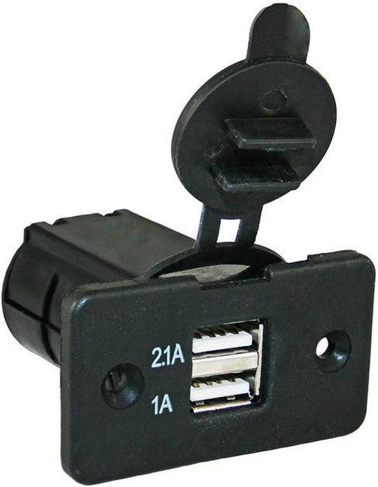 USB inbouw stekkerdoos 3.1 A | bol
