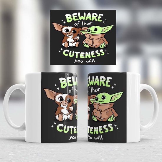 Mok Baby Yoda Cute | bol.com
