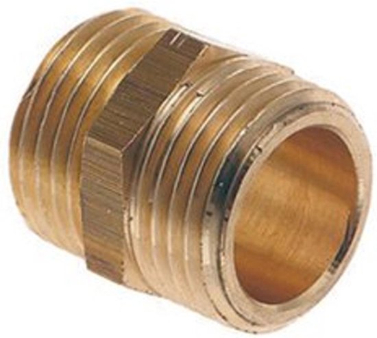 Bonfix Dubbele nippel 1 1/2inch buitendraad RR | bol.com