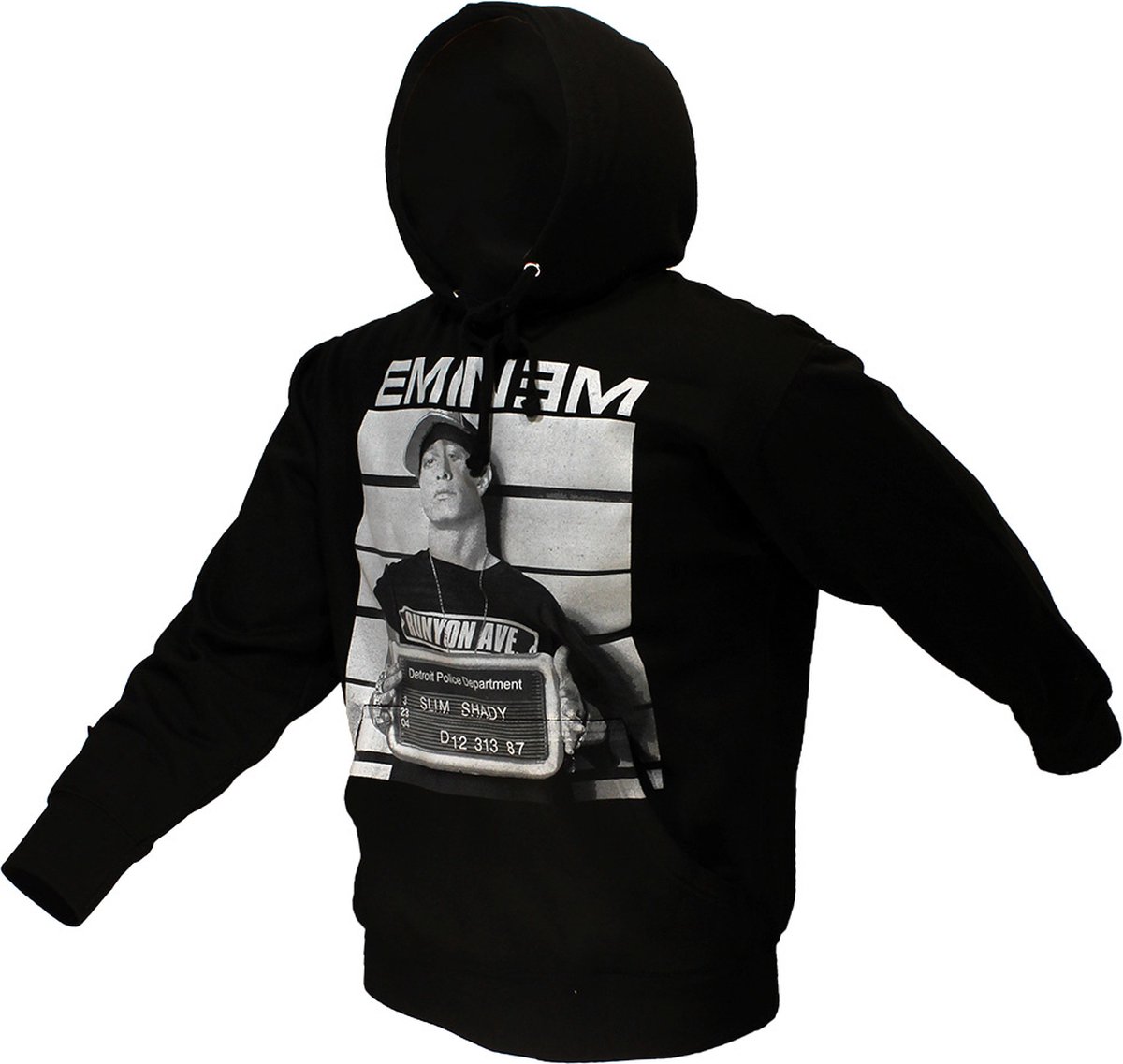 Eminem Slim Shady Mugshot Hoodie Trui - Officiële Merchandise | bol.com
