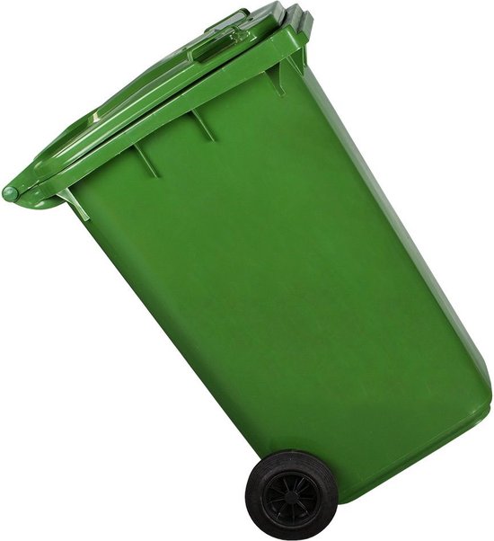 IVOL Kliko - Groene mini container 240 liter - Huishoudelijk afval | bol