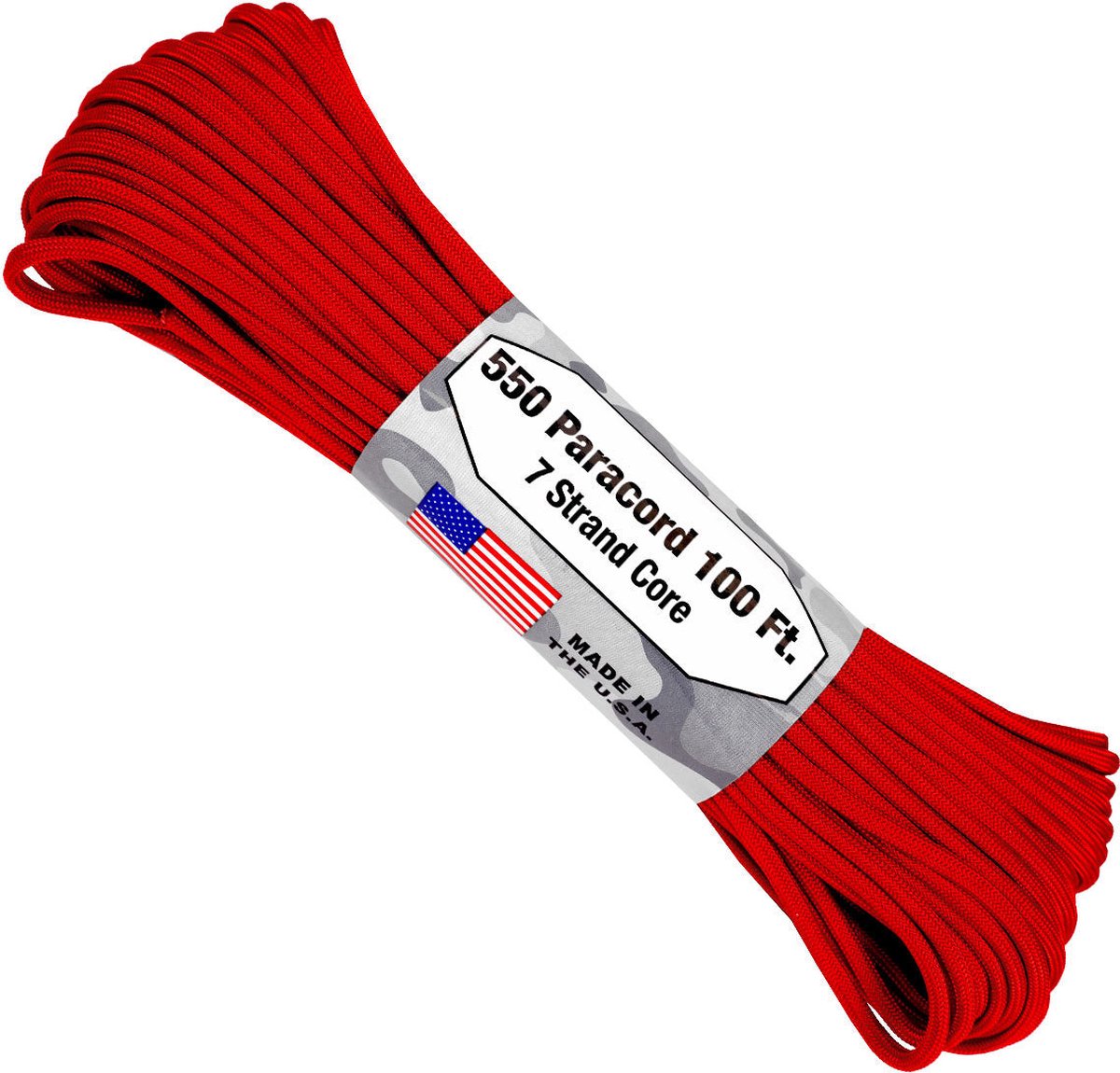 Paracord 550 (30 mtr/100 ft) Red | bol.com