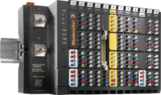 Weidmüller - UR20-16DI-P 1315200000 - PLC - ingangsmodule - 24 V DC ...