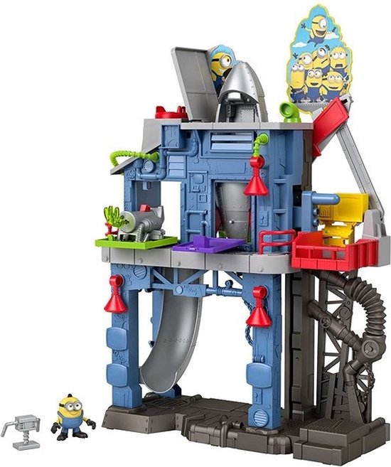 Imaginext Minions The Rise of Gru Gru's Gadget Lair speelset | bol