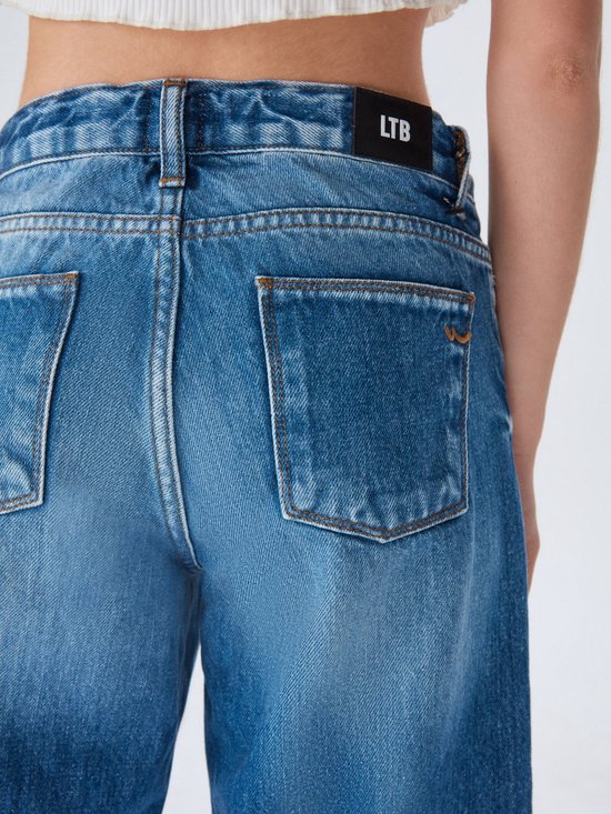 LTB Jeans Stacy G Meisjes Jeans - Donkerblauw - 8 jaar | bol.com