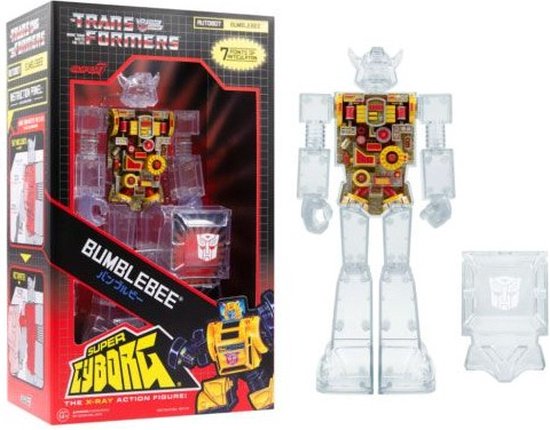 Transformers Super Cyborg Action Figure Bumblebee (Clear) 28 cm | bol