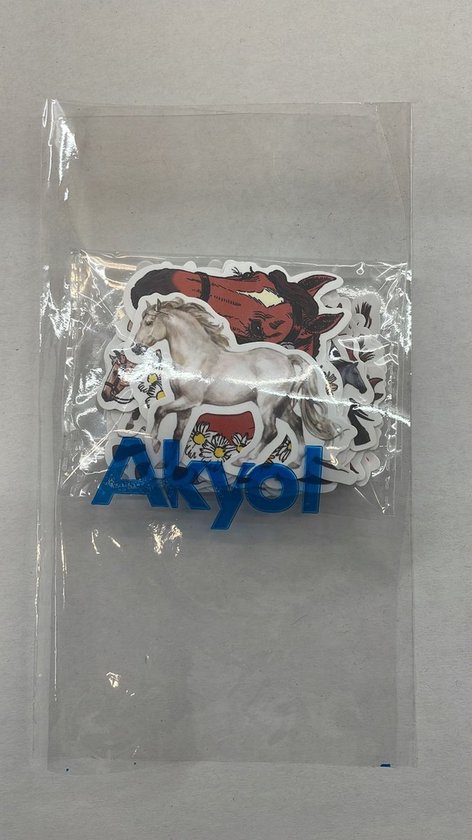 paarden stickers - paard stickers - stikker - kinder stikker - dieren ...