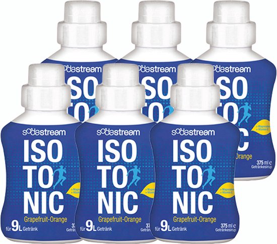 Sodastream - Isotonic Grapefruit Orange - 6x 375ml | bol