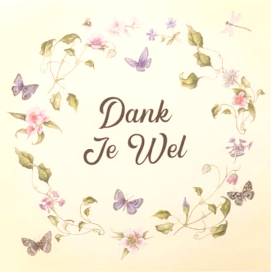 Kaart - JBS - Dank je wel - JBM016-A | bol