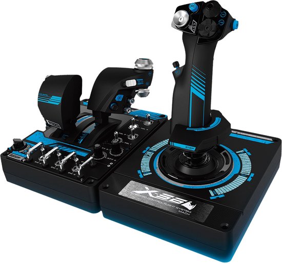 Logitech G X56 HOTAS Flight Joystick - PC - 189 programmeerbare knoppen ...