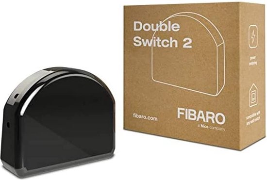 Plugstore - Dubbele Schakelaar 2 / Z-Wave Plus Relaisschakelaar ...