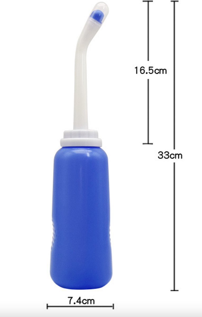 Nixnix - Draagbare Nood Mobiel Bidet 500ml - Toilet - WC - Opbergzak ...