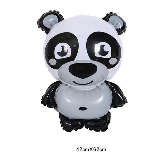 Jungle Balonnen - Kinderfeestje - PANDA - Panda Ballon - Dierenballon ...