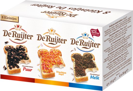 De Ruijter Hagelslag Kleintjes strooibaar 8x15 gr | bol