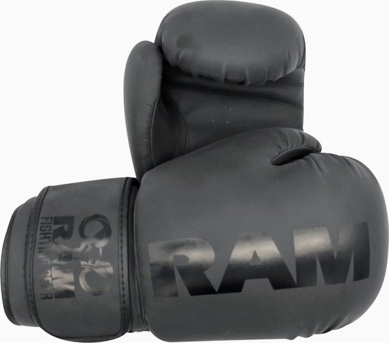 RAM ‘No Mercy’ - (Kick)Bokshandschoenen - Mat Zwart - 10 OZ | bol